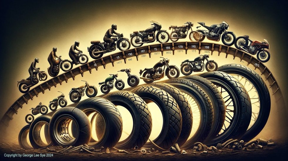 The Historical Evolution of Motorcycle Tyres and The Future | George ...